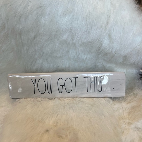 Rae Dunn | Accents | Rae Dunn Start With Yes Desk Counter Plaque | Poshmark
